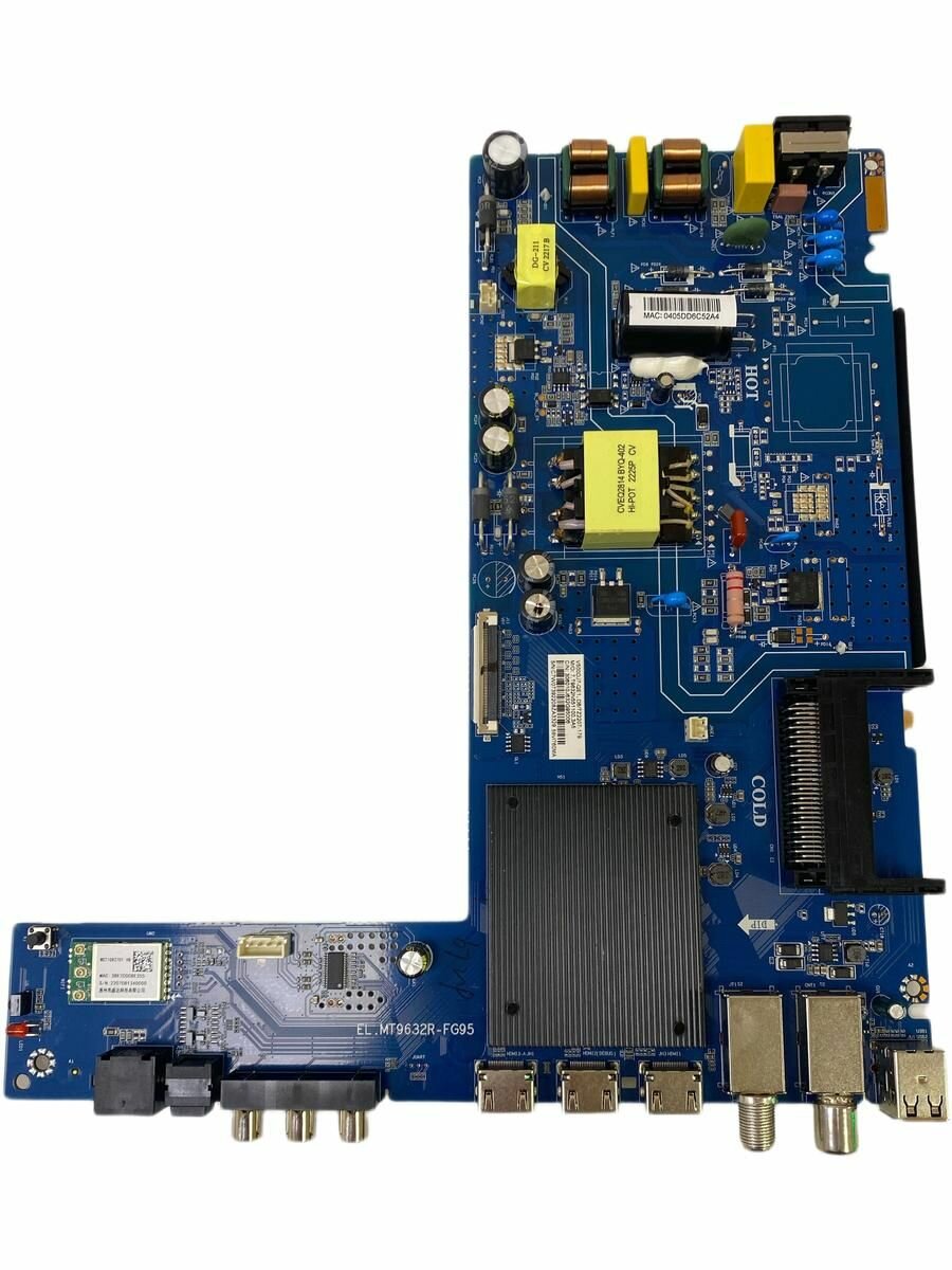 Плата основная (EL. MT962R-FG95), для ТВ Яндекс 50YNDX-00072
