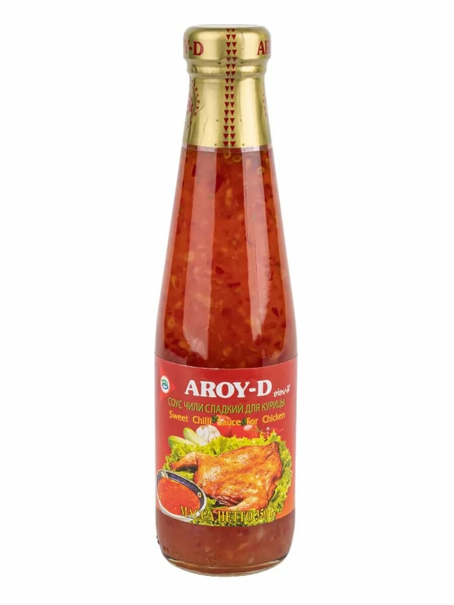 Соус сладкий Чили для курицы Aroy-D, 350 гр
