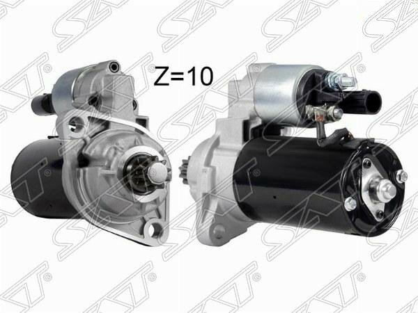 Стартер SAT ST-02M911024PN Audi A3 03-19 / Q3 11-19 1,7 kW/ Z=10