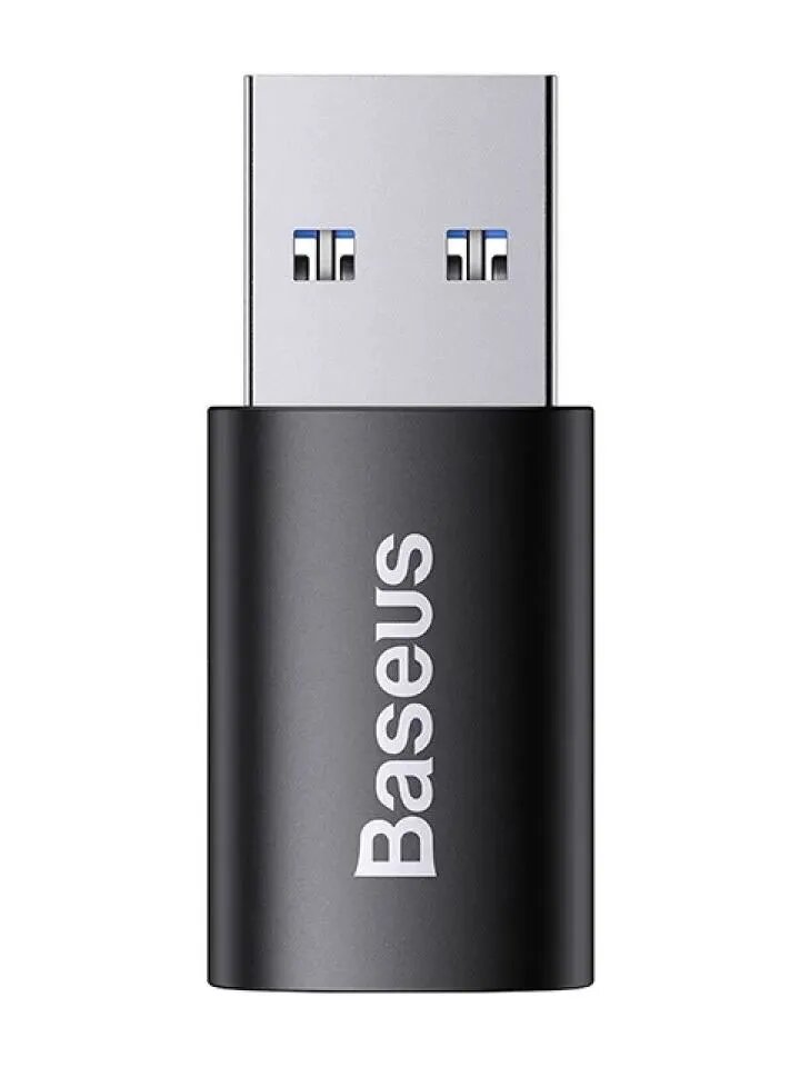 Переходник (OTG) USB 3.1 to Type-C, BASEUS Ingenuity Series, черный / Black / ZJJQ000101