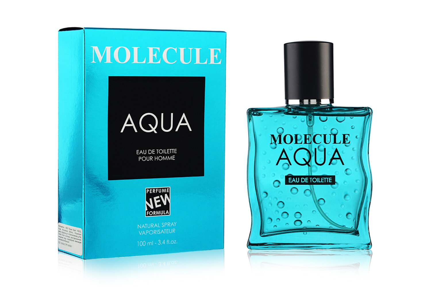 Туалетная вода XXI CENTURY Molecule Aqua, мужская, спрей, 100ml