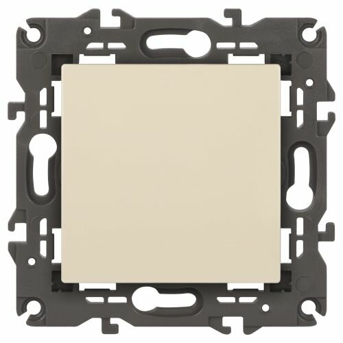 Выключатель 1-кл. СП Elegance 14-1101-02 10А IP20 250В 10AX механизм сл. кость Эра Б0034208
