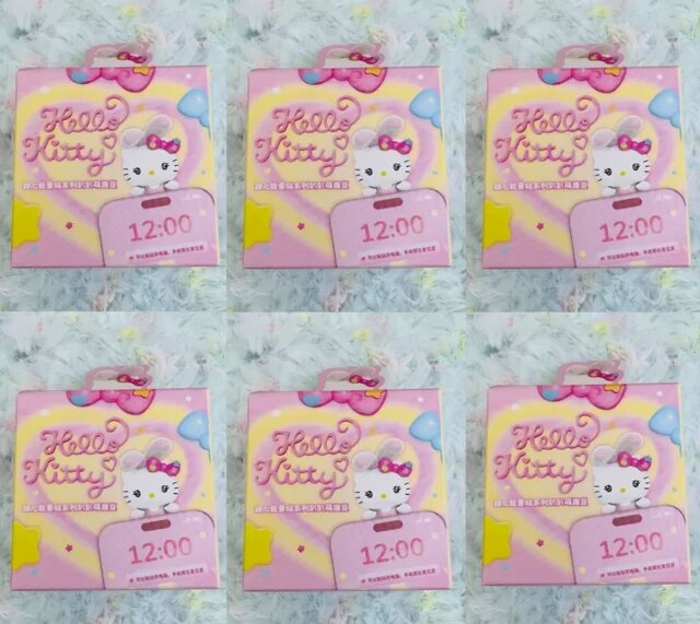 MINISO Новая кукла Hello Kitty Sweetheart из серии Cute Bean Blind Box, коллекционное украшение, настольная игрушка, подарок на день рождения для девочки, Размер: Возможно повторение