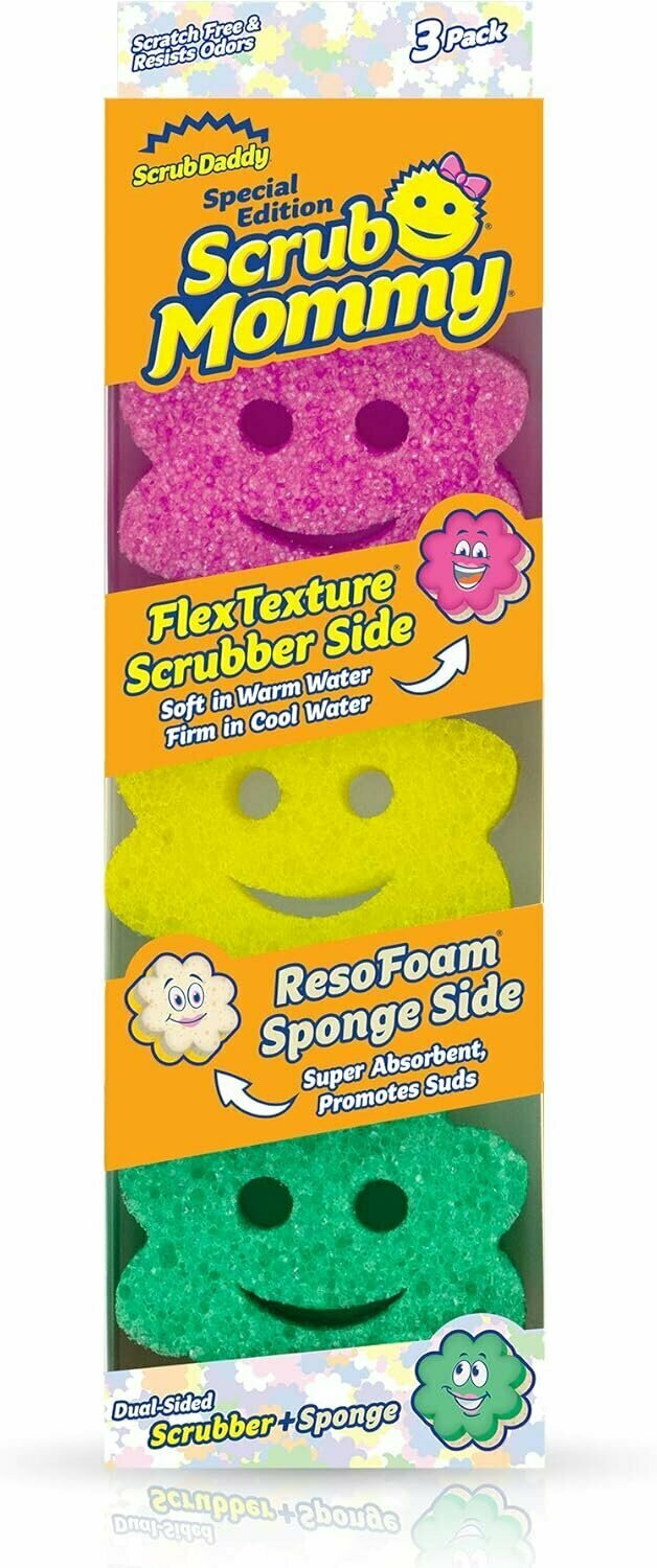 Scrub Daddy Губка, Полиуретан, 1 шт.