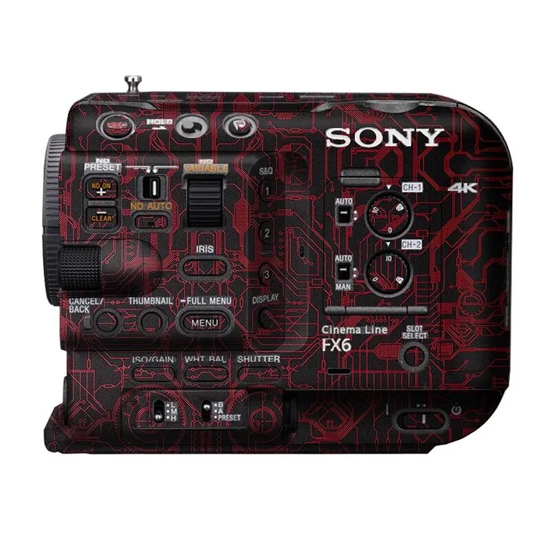 Защитная пленка для Sony FX6 / ILME-FX6V HineFilm Красный, Fantasy Red