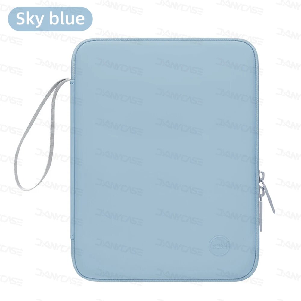 Чехол-сумка DANYCASE для планшета 7,9-12,9 дюймов из искусственной кожи 12.9in, Голубой, Sky blue