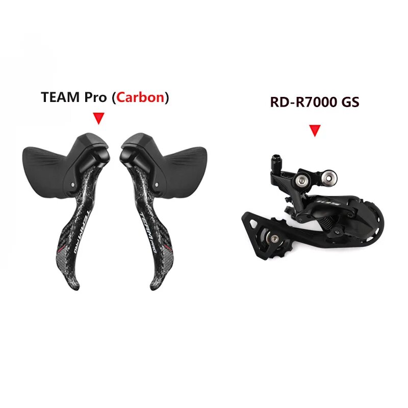 SENSAH TEAM PRO Carbon Переключатель задний Shimano 105 R7000
