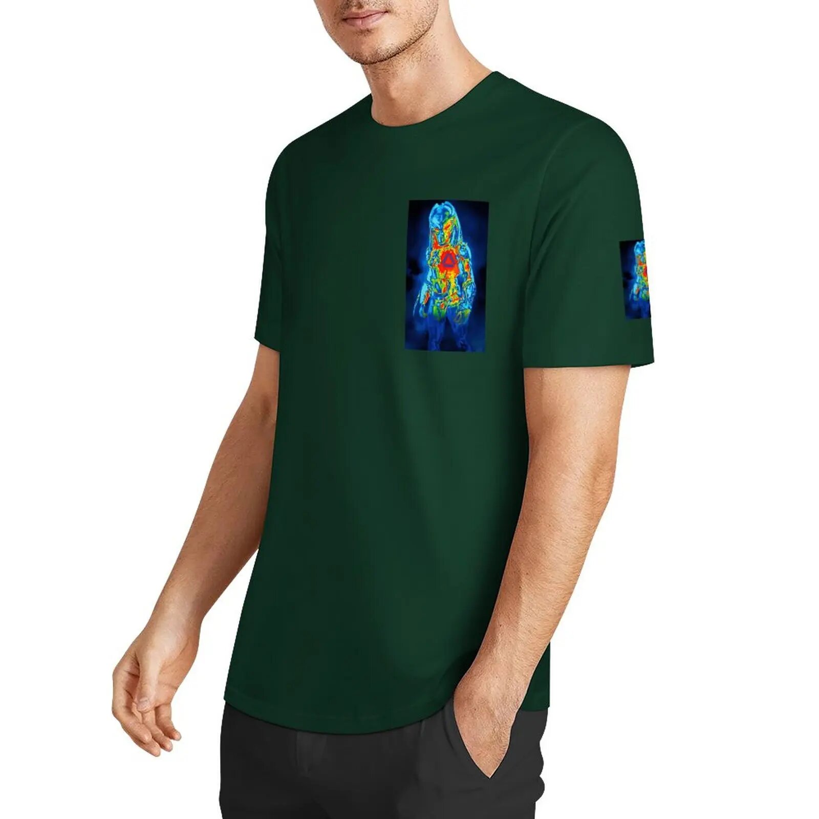 Футболка YeneSen Predator, dark green, 4XL