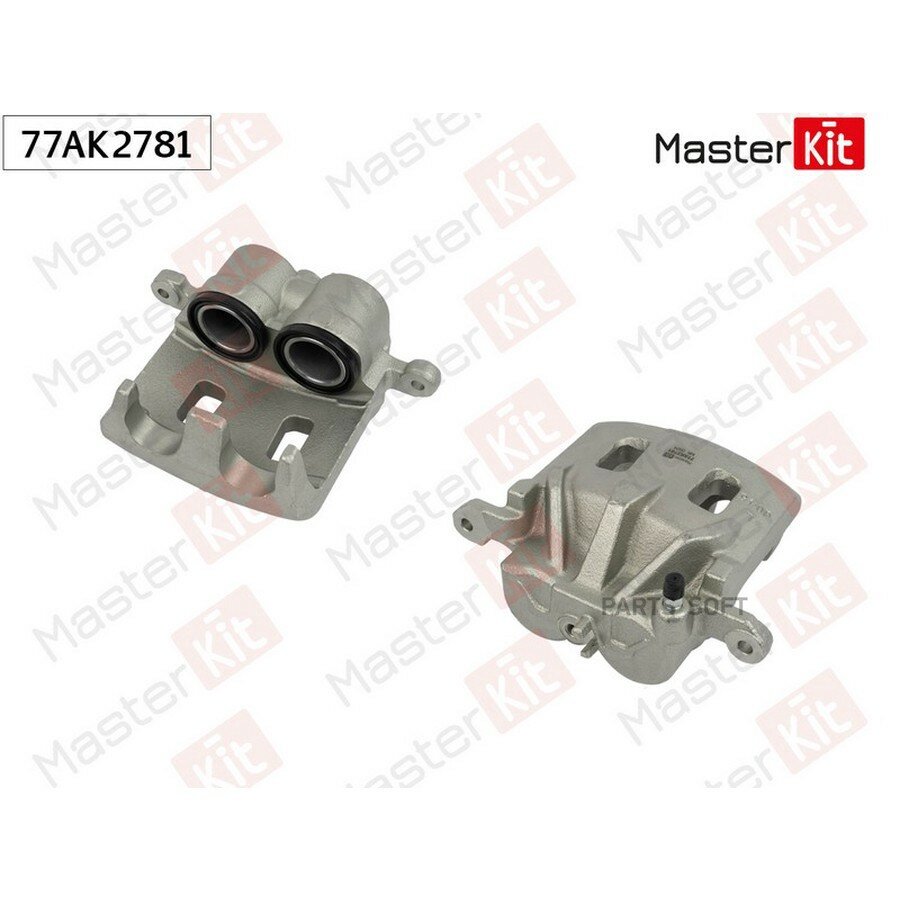 MASTERKIT 77AK2781 Суппорт тормозной | перед лев |