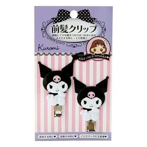 Заколки для волос My Melody, Cinnamoroll, Kuromi Sanrio