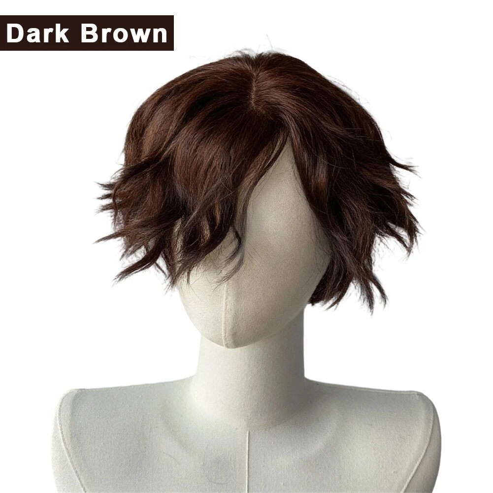 Короткий парик Dark Brown, синтетический