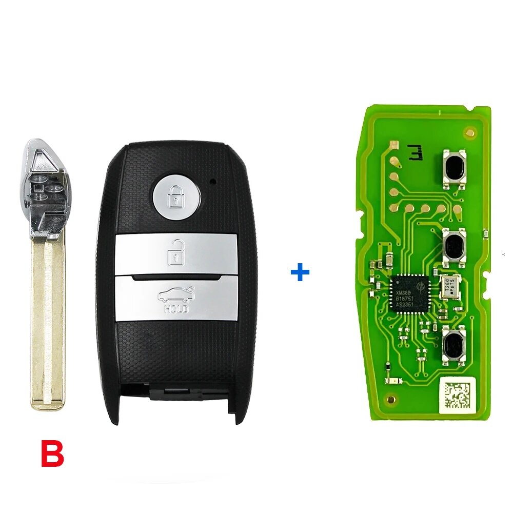 Xhorse XZKA83EN XZ Series Special PCB Board XT27B, эксклюзивно для ключей Board with Shell, 1pc