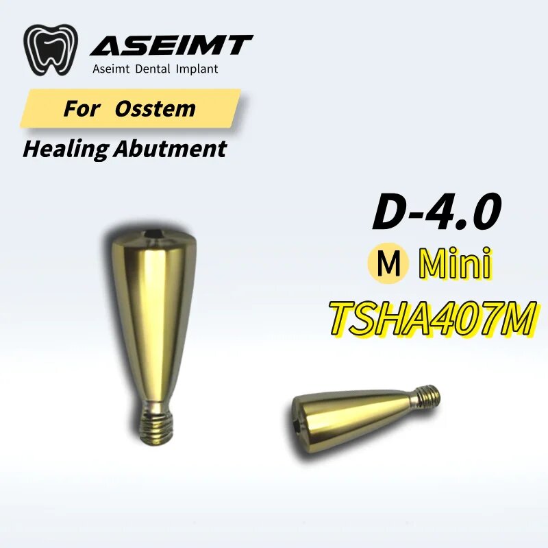 Healing Abutment Osstem D-4.0 M Mini TSHA407M