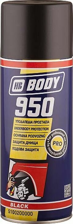 Антикоррозийное покрытие HB Body 950, 5100200000, черный, 400 мл