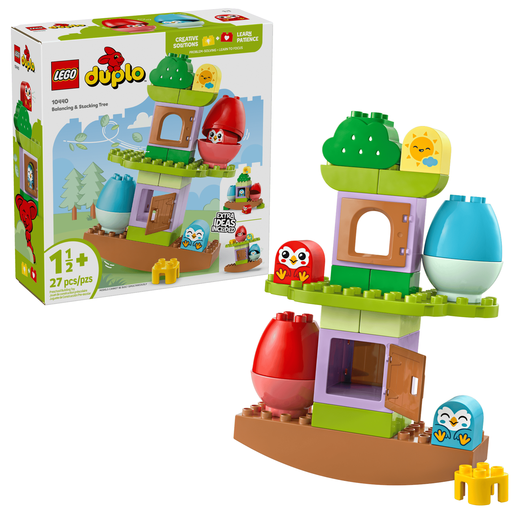 Конструктор LEGO® DUPLO 10440 Балансировка и укладка дерева, 27 дет.