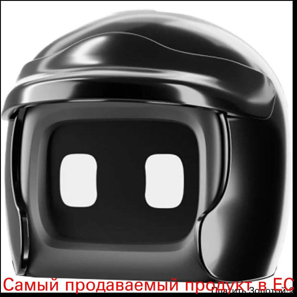 Черная фигурка-робот 4 см, стильный аксессуар для дома и подарка