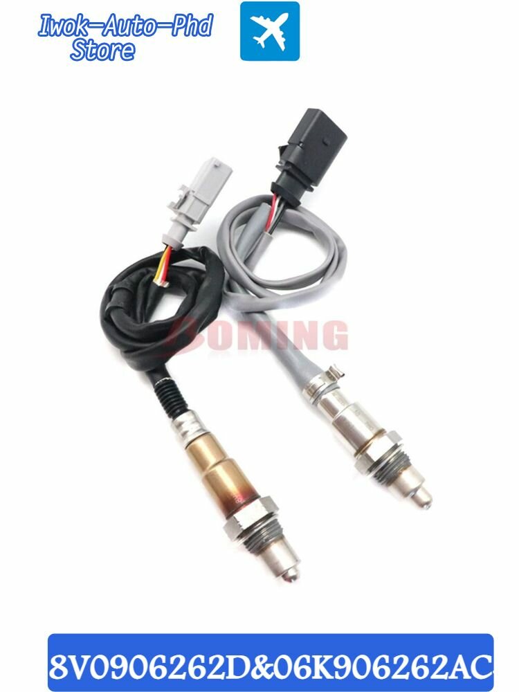2x 8V0906262D 06K906262AC Датчики O2O2Lambda For Audi A3 S3 TT For Volkswagen GTI Golf R 2.0L