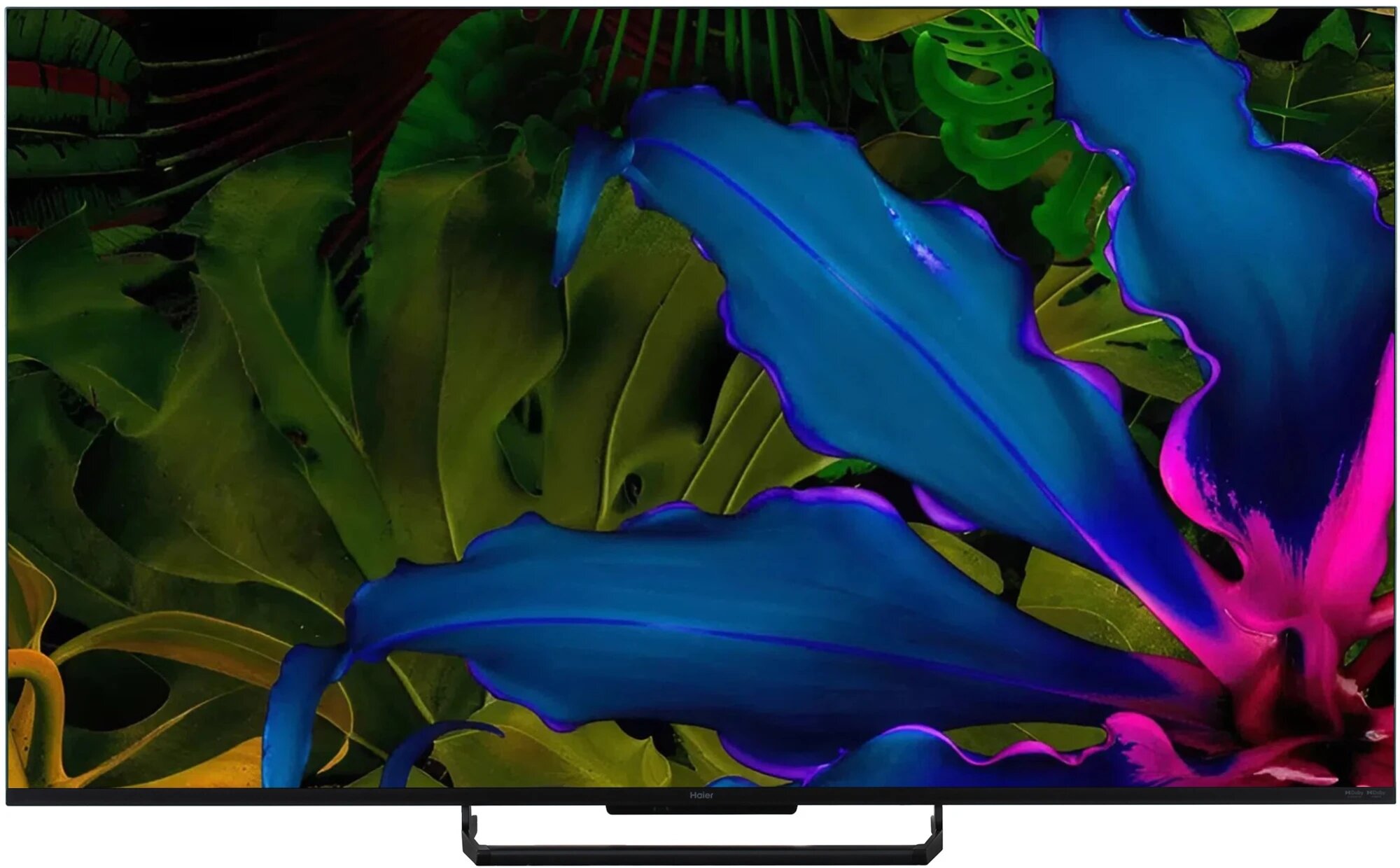 Телевизор QLED Haier 55" Smart TV S6 Smart Frameless серый/4K Ultra HD/144Hz/DVB-T MEMC/DVB-T2/DVB-C