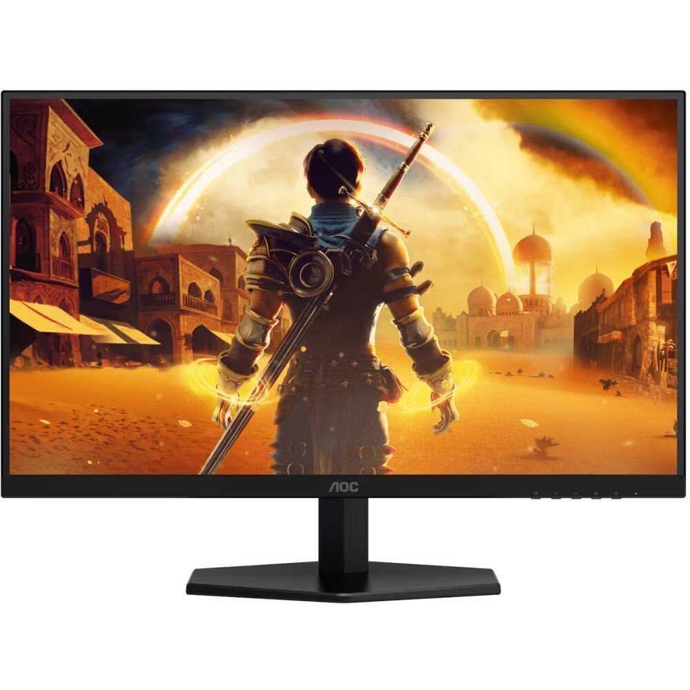Монитор LCD AOC 27" Q27G40E Black/Red IPS 2560x1440 180Hz 0.5/1ms 300cd HDMI DisplayPort Tilt External Vesa