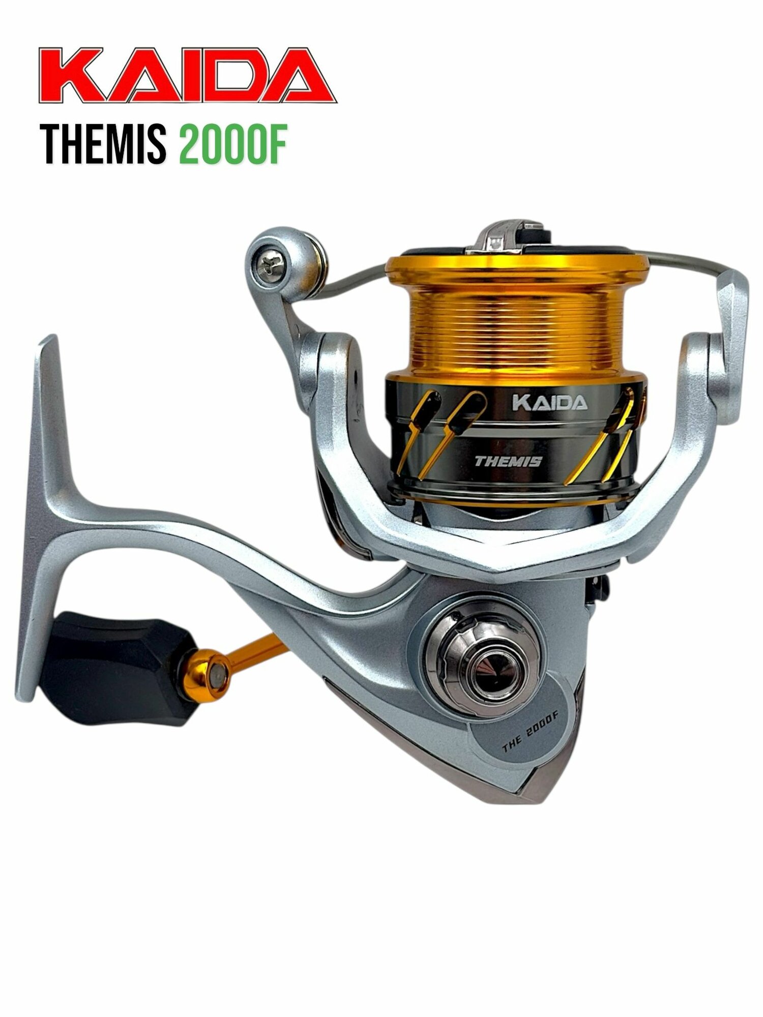 Катушка для спиннига Kaida THEMIS 2000 F 7+1 на спиннинг, для удочки кайда