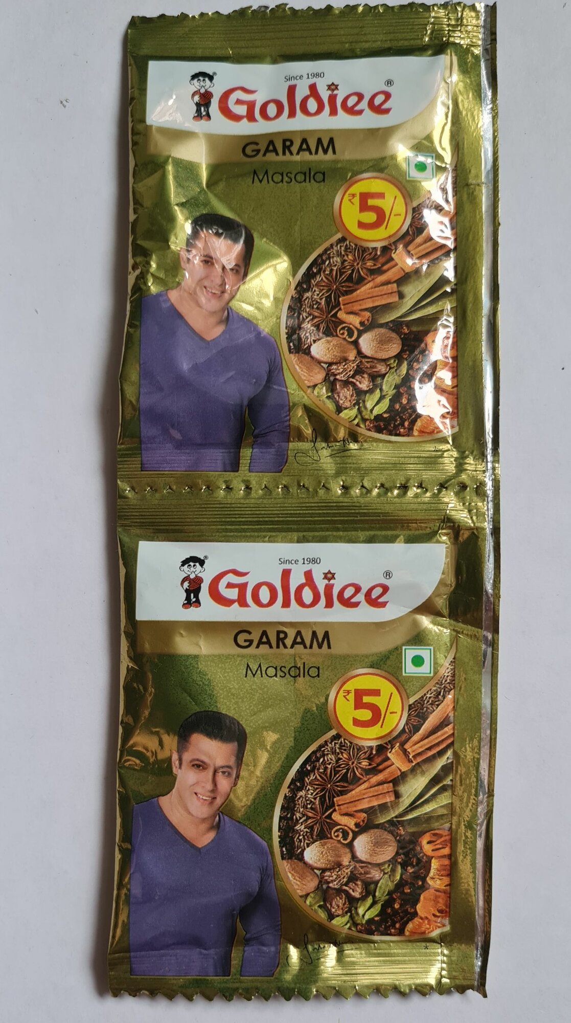 2шт. Специи Гарам масала -универсальная/Garam masala Goldiee.5гр. Индия