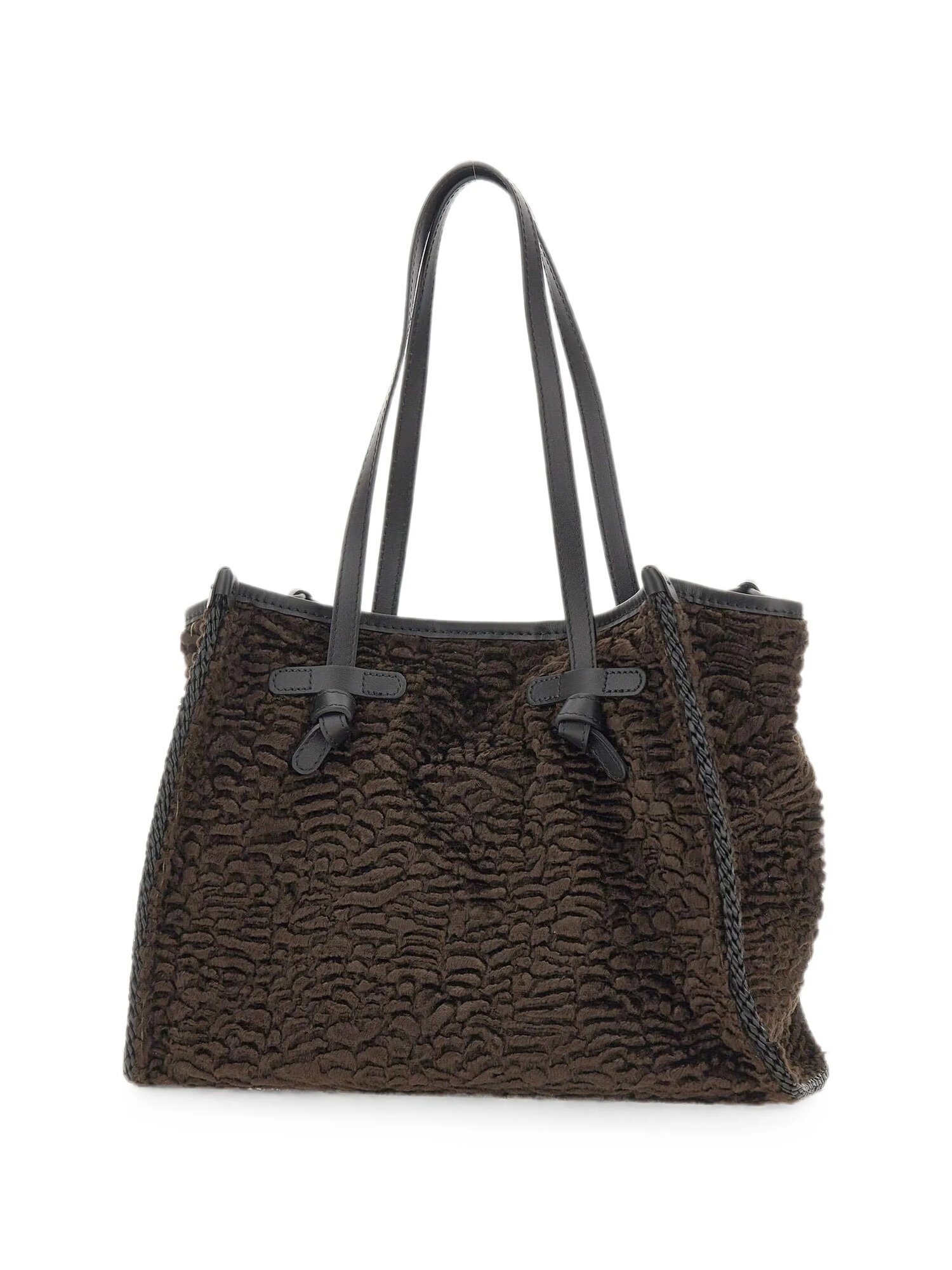 Сумка  Marcella animal-pattern tote bag, коричневый — фото 1
