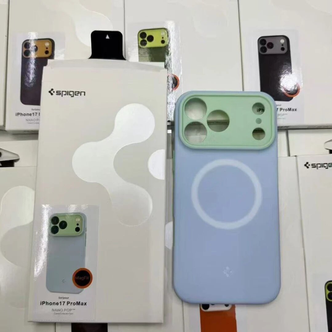 Spigen чехол для iPhone 17 Pro/Pro Max, голубой
