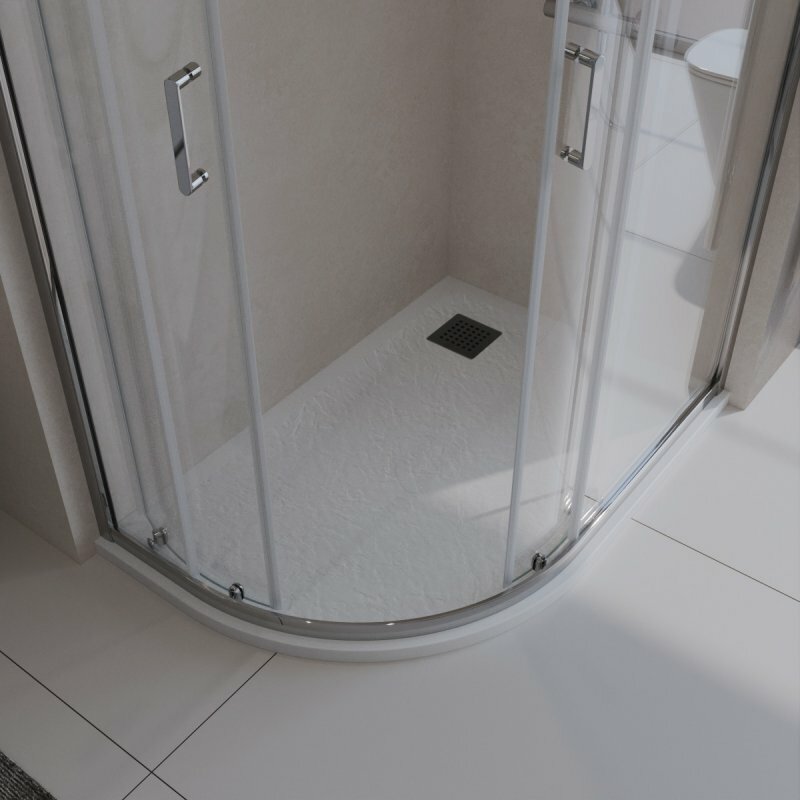Душевой поддон Belbagno TRAY-MR-UNO-RH-120/80-550-35-W-R-NO белый/решетка черная матовая