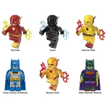 Набор минифигурок / Супергерой Высота 4,5 см 6шт пакет / Joker Batman The Flash
