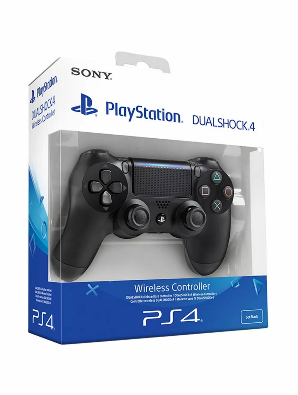 Sony Геймпад Джойстик для Playstation 4 пк ps4 телефона беспроводной геймпад, Bluetooth, черный