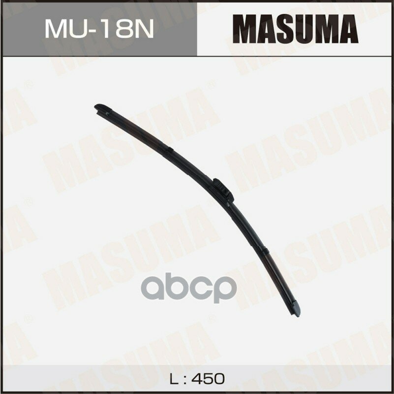 Дворник MASUMA 18' бескаркасный, VATL 5.1 RENAULT DUSTER II (450mm) (1/50) Masuma арт. MU18N