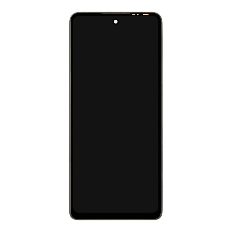 Дисплей (экран) в сборе с тачскрином для Tecno Spark 10 Pro черный с рамкой (Premium LCD) / 1080x2400