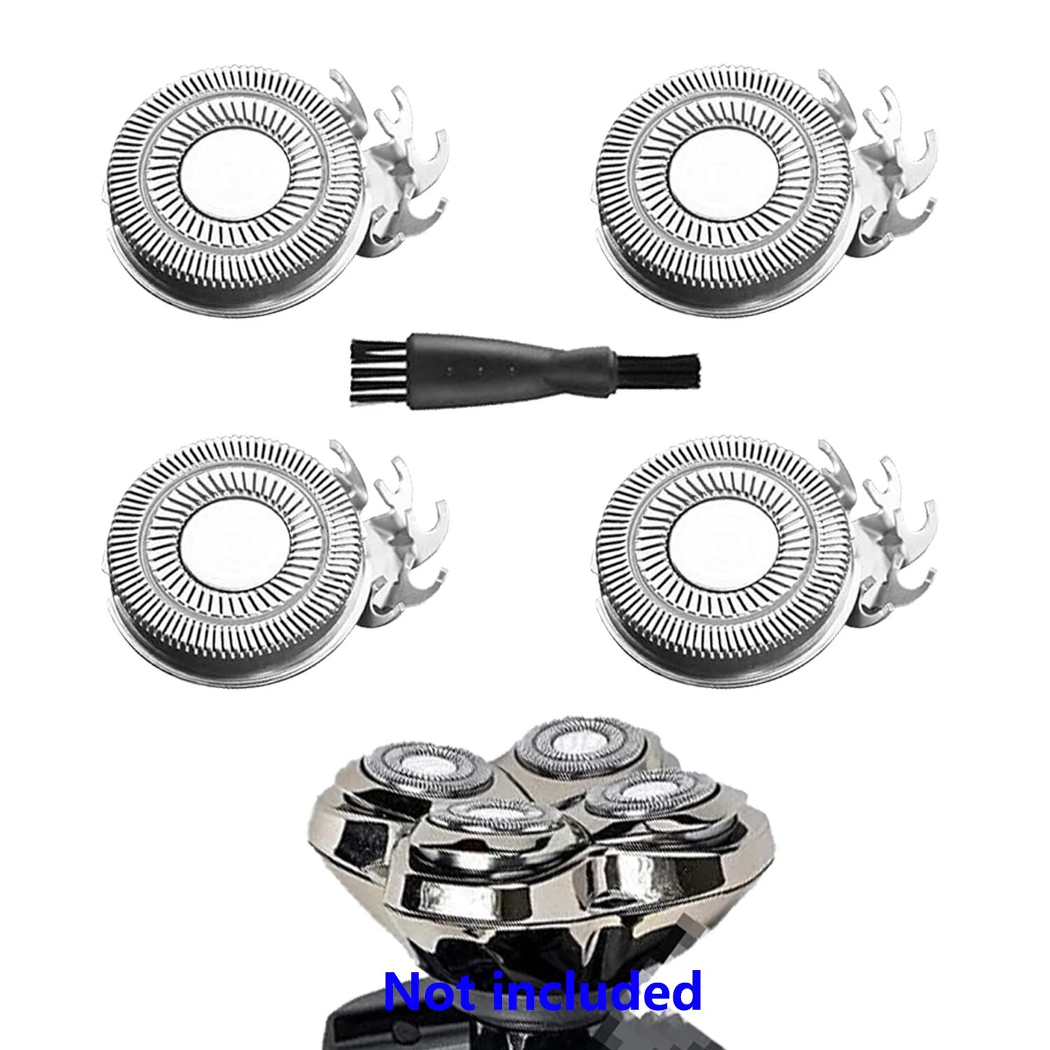 Сменные лезвия для бритвы MAWAER Pitbull Carver PRO, 4S pcs