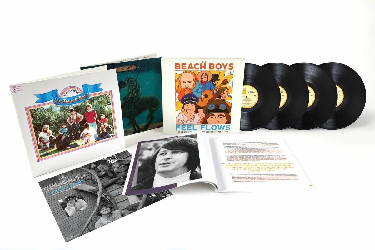 Виниловая пластинка The Beach Boys - Feel Flows: The Sunflower & Surf's Up Sessions 1969 - 1971 (4LP) Limited, 2021