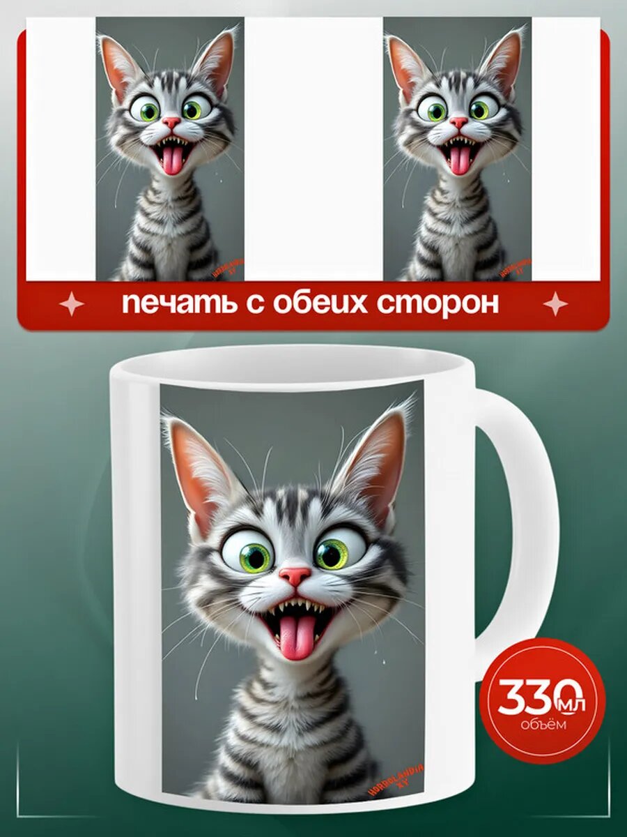 Кружка Кошечка, Котик