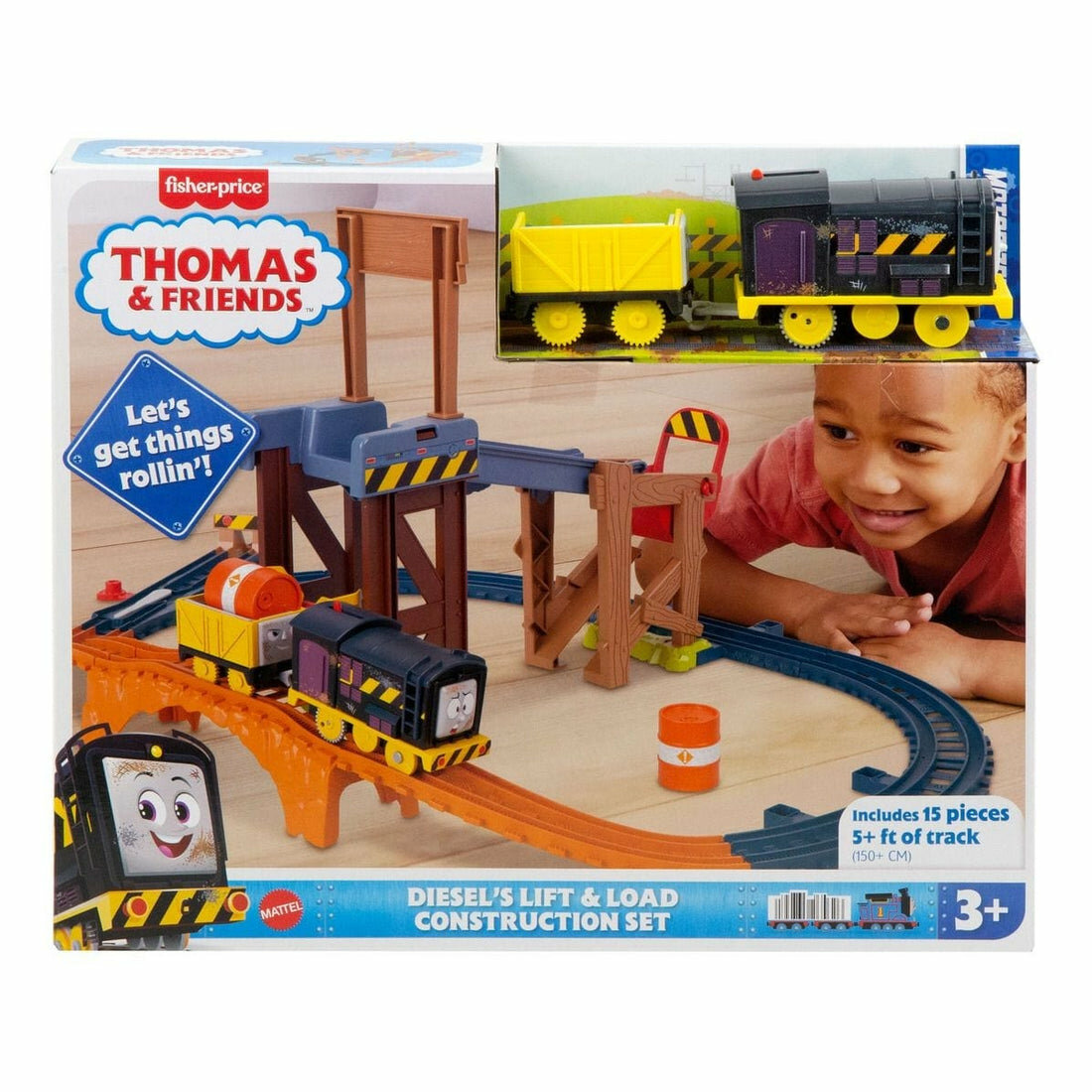 Игровой набор Thomas and Friends Diesel's Lift and Load Set JBW20