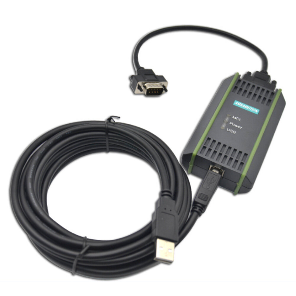 AMSAMOTION USB-кабель для программирования Siemens S7-200/300/400 PLC RS485 Profibus MPI PPI Communication Замена 6ES797