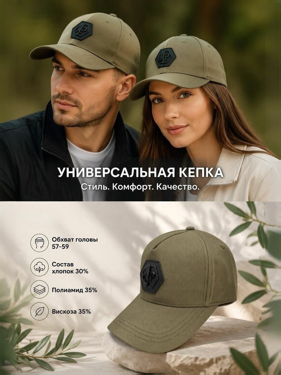 Бейсболка  Базовая коллекция для мужчин и женщин