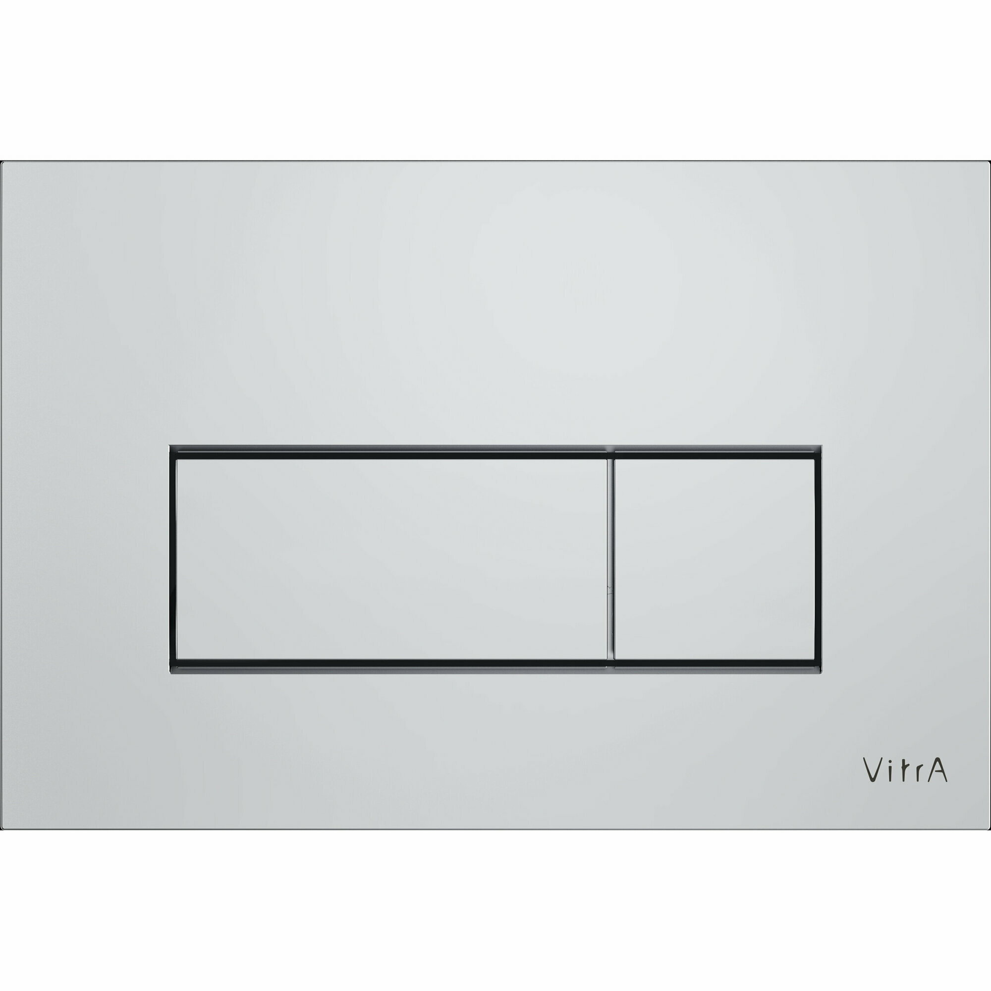 Панель смыва Vitra Root Square 740-2380 хром
