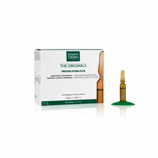 Сыворотка-уход за кожей Proteos hydra plus The Originals Martiderm/Мартидерм амп. 2мл 10шт