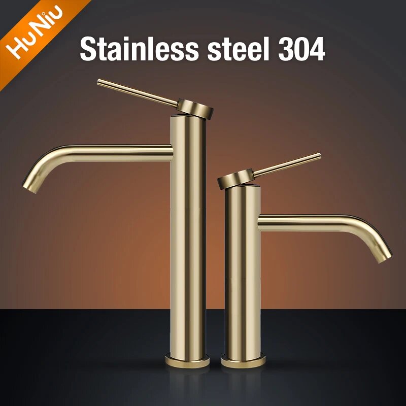 Смеситель для раковины из нержавеющей стали, Brushed faucet