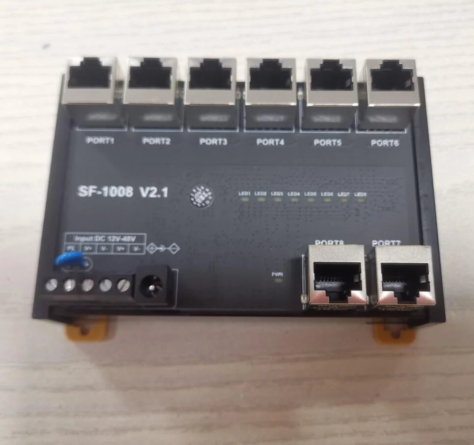 Промышленный Ethernet-коммутатор 8-портовый SF-1008