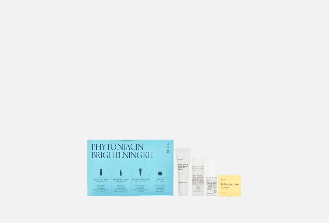 NACIFIC PHYTO NIACIN BRIGHTENING Набор для улучшения тона кожи лица 4 шт
