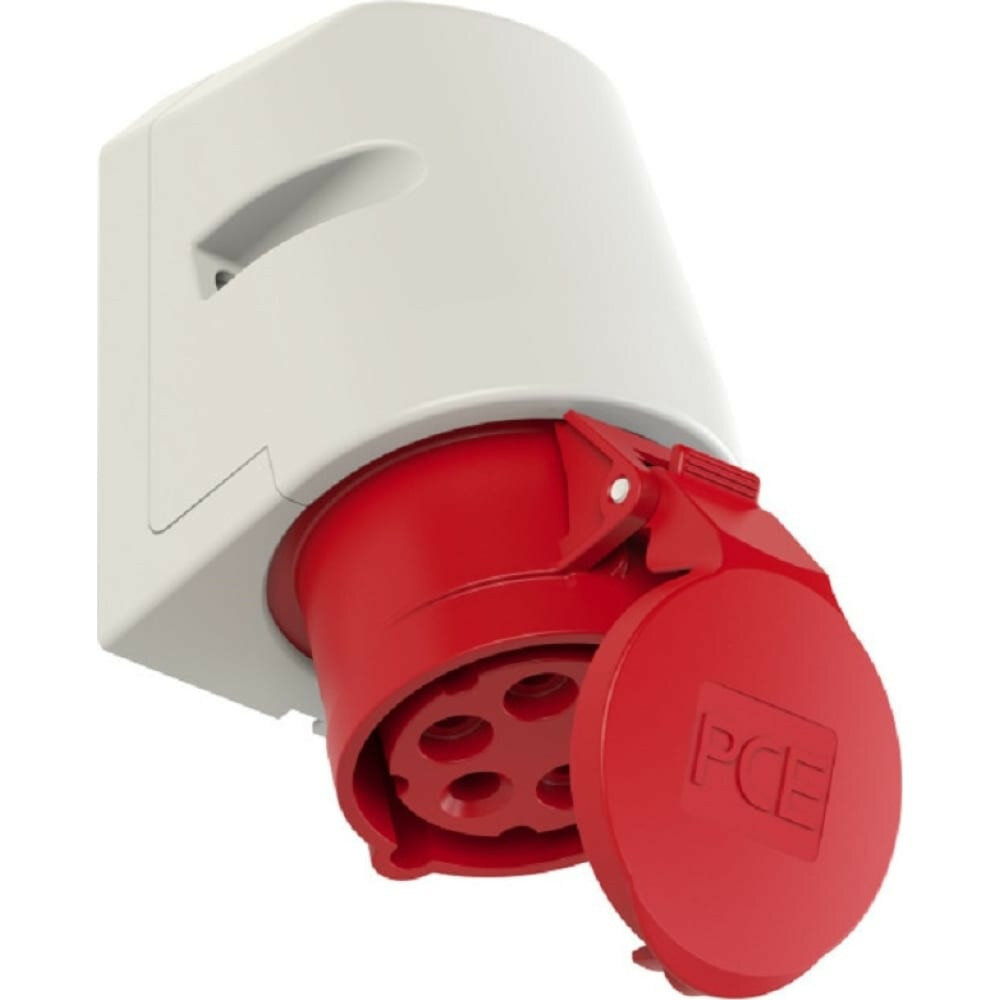 Розетка настенная 16а/400v/3p+n+e/ip44