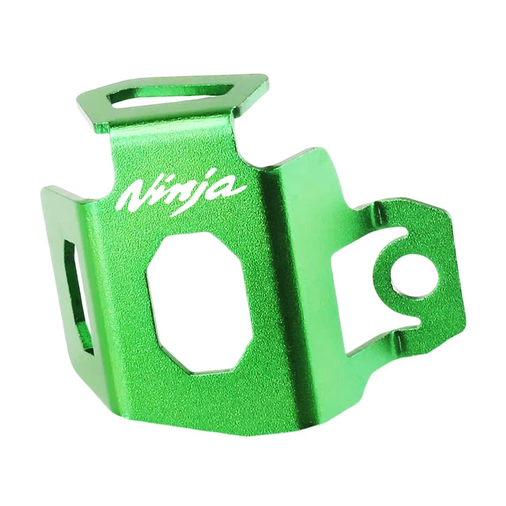 Защитная крышка бачка заднего тормоза для мотоциклов Kawasaki Ninja 400, Ninja Зеленый, Green-Ninja