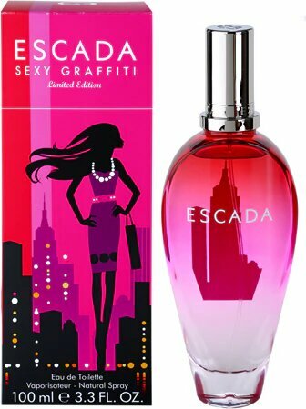 Escada Sexy Graffiti 100 мл туалетная вода, женские, цветочные, фруктовые