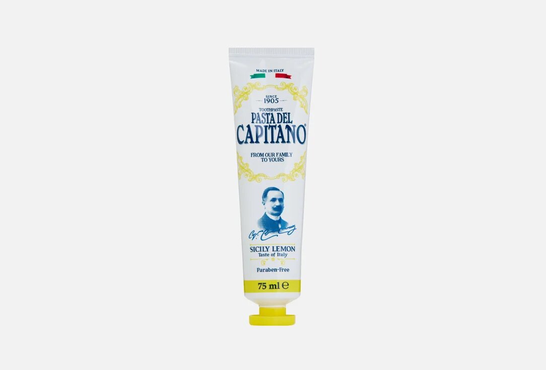 Pasta del Capitano Sicily Lemon Зубная паста 75мл