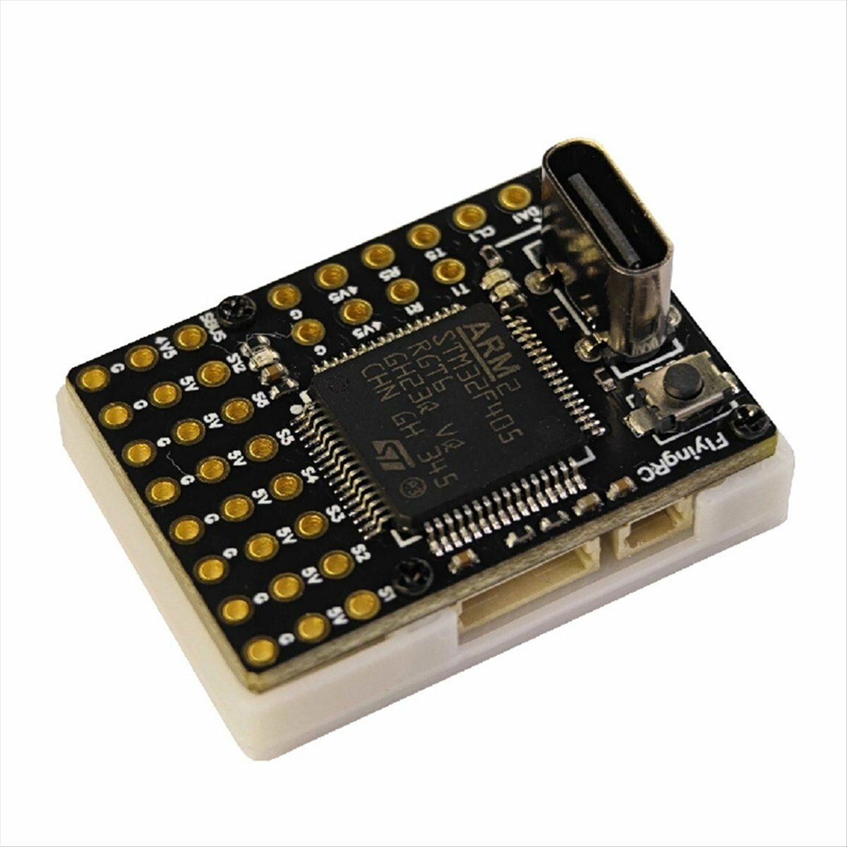 Полетный контроллер F4Wing Mini MK1 , FlyingRC для фиксированных крыльев, STM32F405RGT6, ICM42605, SPL06 / 7 PWM, Type-C, поддержка AP и INAV для радиоуправляемых моделей для авиамоделирования