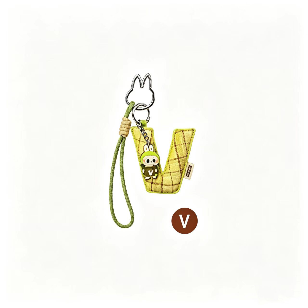 Брелок-игрушка Pop Mart Лабубу Pin For Love Letters значок "!" редкий