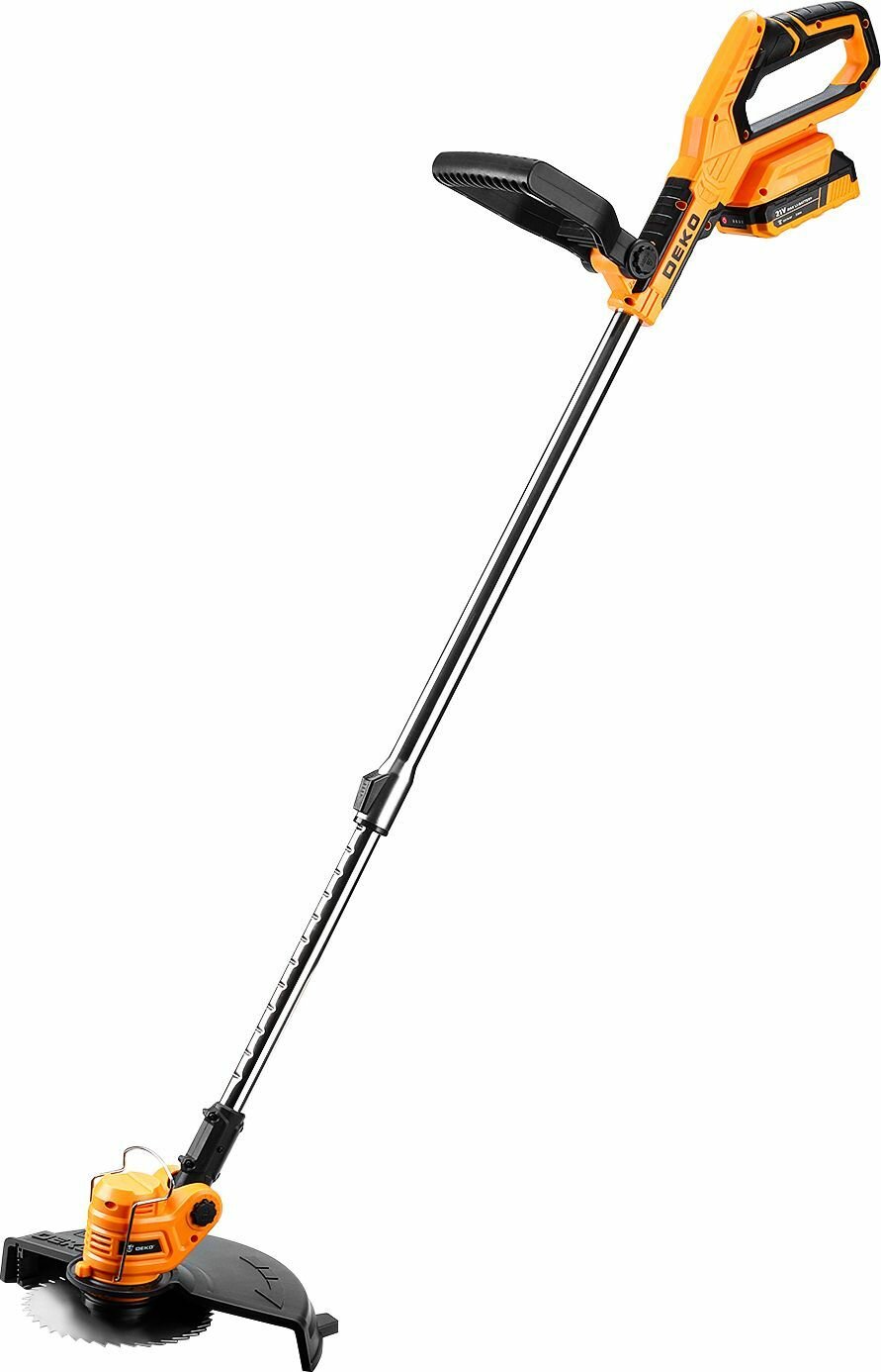 Триммер садовый аккумуляторный DEKO DKTR21 Max, 2*3.0Ач